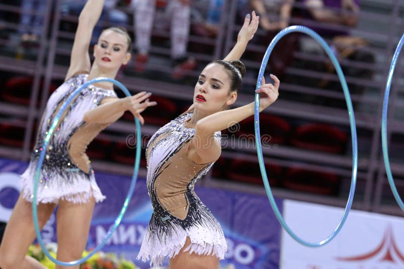 Team Russia Rhythmic Gymnastics Photo stock éditorial - Image of ...