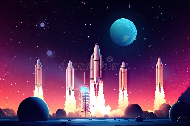 Team of Scientists and Engineers Working Together To Launch the Next ...