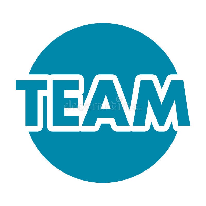 Team Sign illustration stock. Illustration du communauté - 83505143