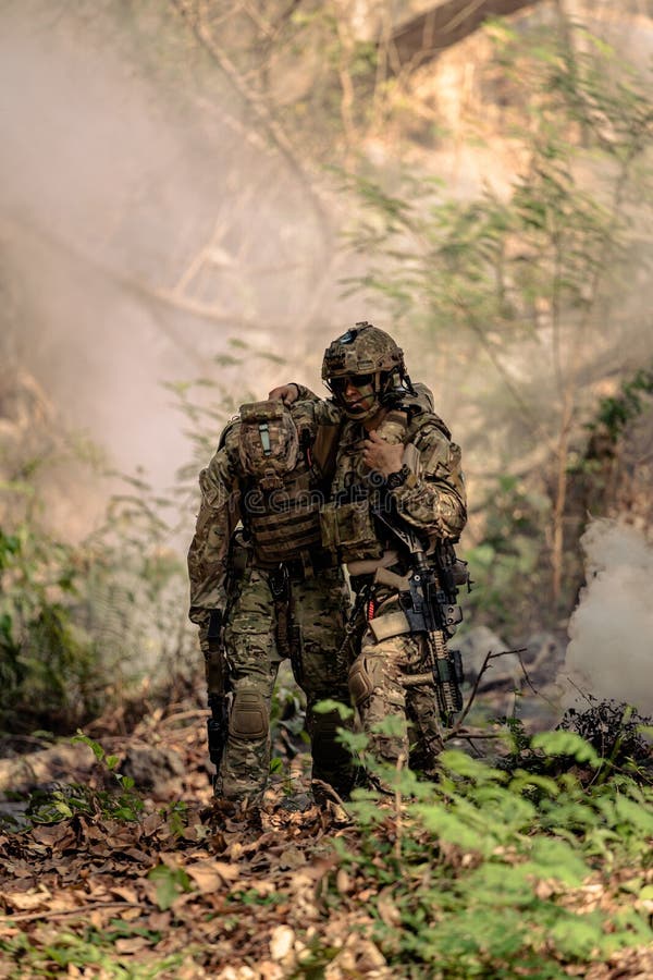 Team of soldiers stock photo. Image of operation, commando - 173459734