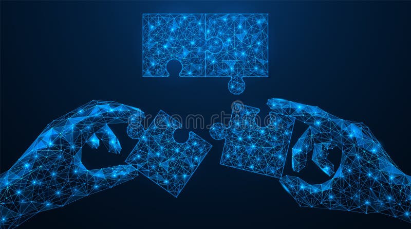 Team Solution stock illustration. Illustration of connect - 29925072