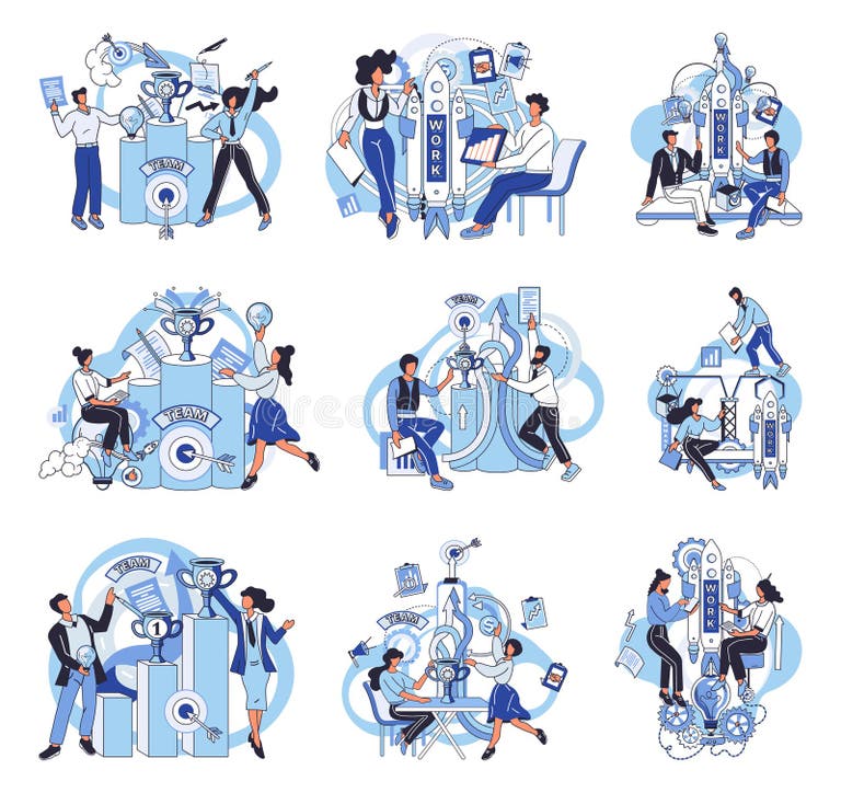 Team Solving Problems. Data Scientists, Software Engineer, Statistician ...