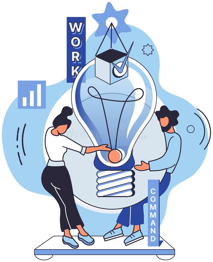 Team Solving Problems Project Completed, Work Done, Test, Option ...