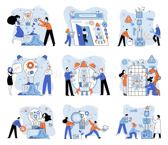 Team Solving Problems Support of Help To Solve Problem, Manager ...