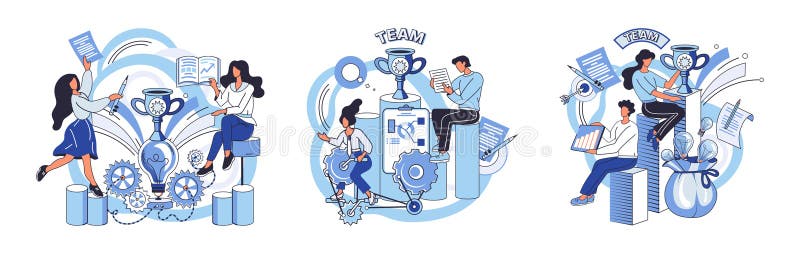 Team Solving Problems Support of Help To Solve Problem, Manager ...