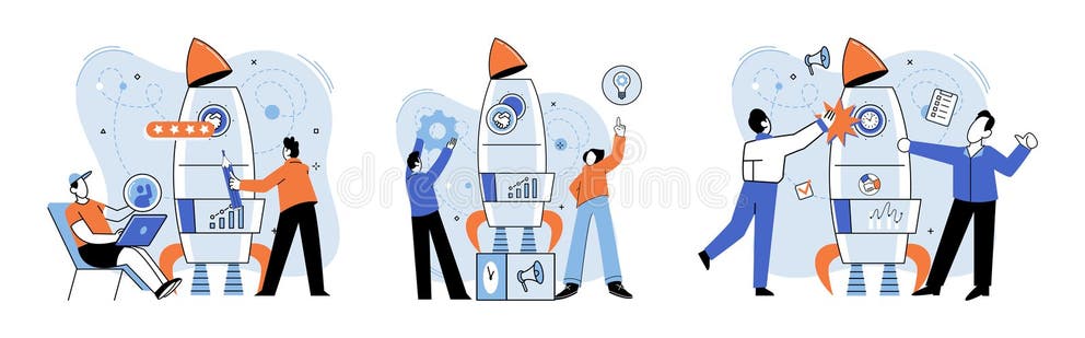 Team Solving Problems. Teamwork Problem Solving Solution Partnership ...