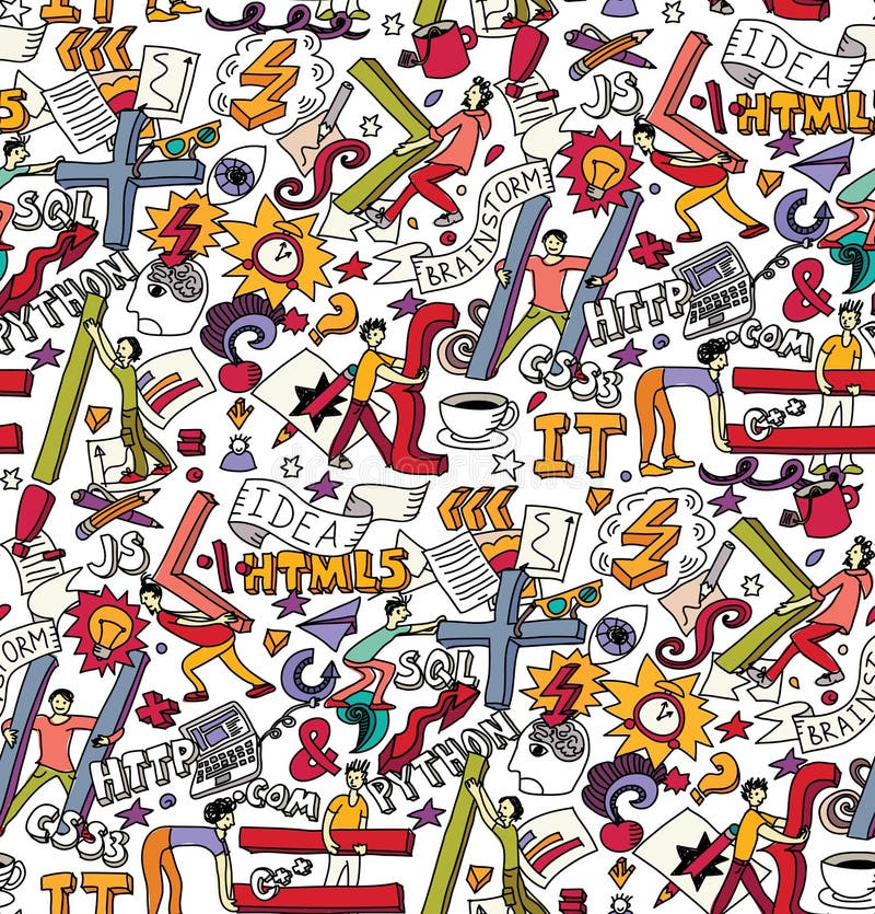 Team it-specialists Working with Code People and Sybmboll Seamless ...