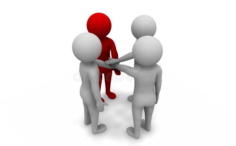 Team spirit stock illustration. Illustration of victory - 14788409