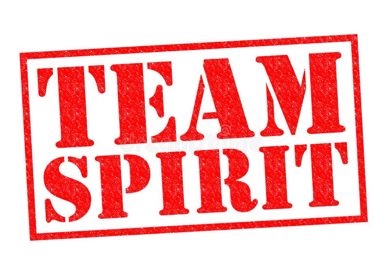 TEAM SPIRIT stock illustration. Illustration of solidarity - 87998848