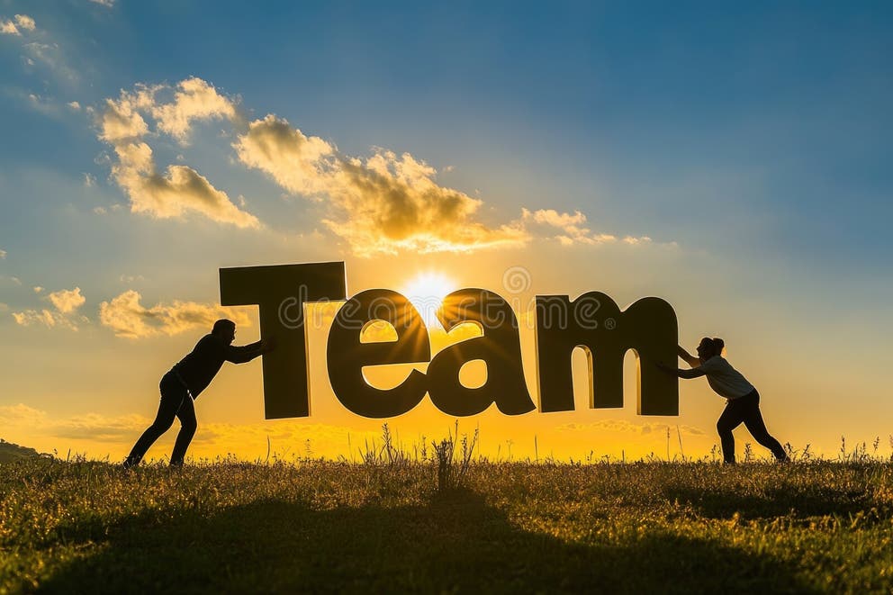 Team Spirit - Visual Representation of Teamwork, Collaboration, Unity ...