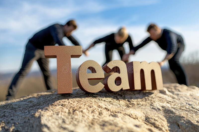 Team Spirit - Visual Representation of Teamwork, Collaboration, Unity ...