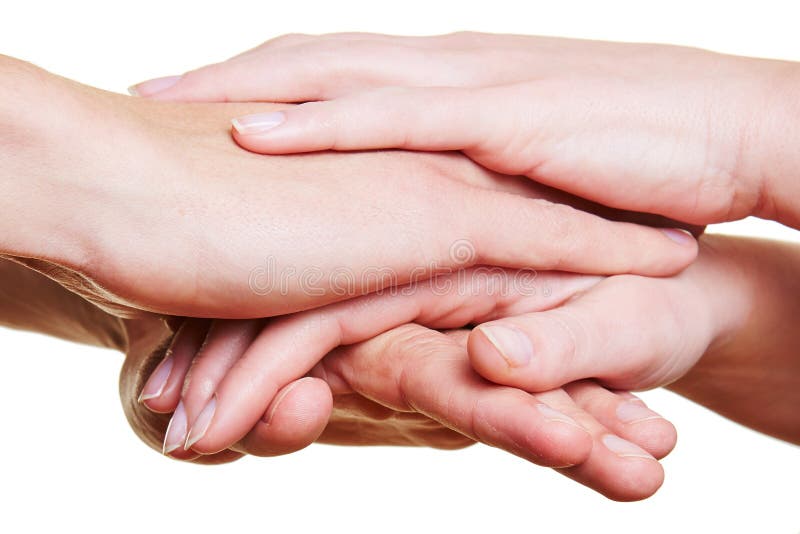 Team Stacking Hands for Motivation Stock Photo - Image of group ...
