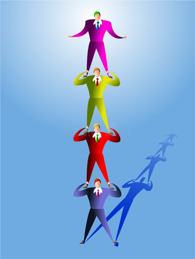 Team support stock illustration. Illustration of clipart - 427872