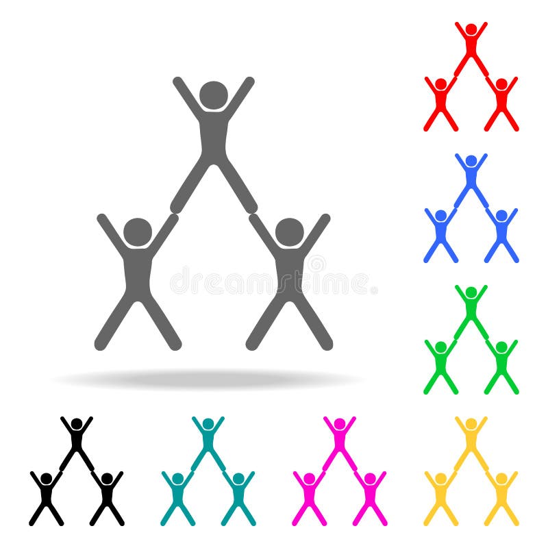 Team Support Icon. Elements of Teamwork Multi Colored Icons. Premium ...