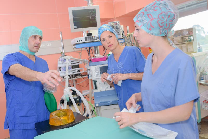 Team Surgeon at Work on Operating in Hospital Stock Photo - Image of ...