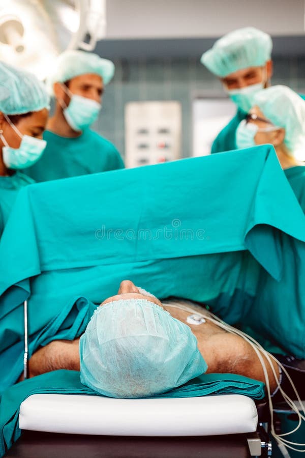 Team Surgeon at Work in Operating Room. Stock Image - Image of clinical ...