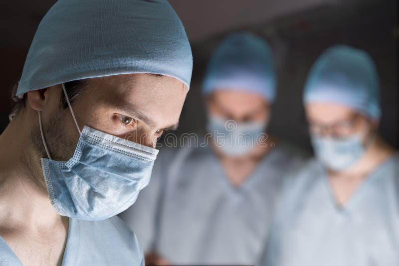 Team of Surgeons during Operation Stock Image - Image of people ...