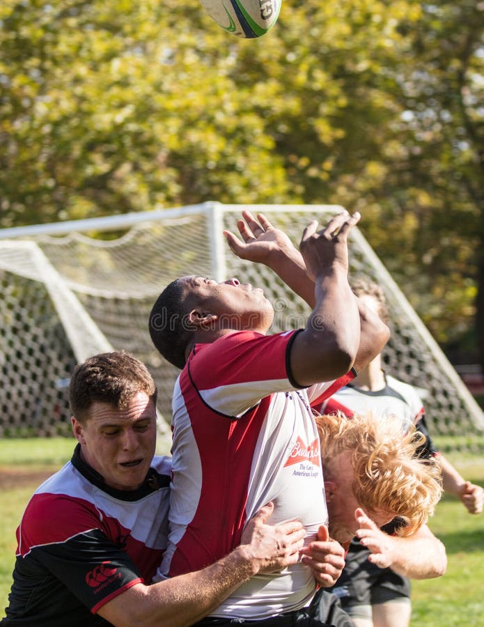 Team Tackle editorial stock image. Image of girls, higlander - 80964619