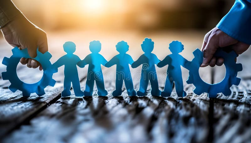 Team Teamwork Goals Strategy Stock Illustration - Illustration of ...