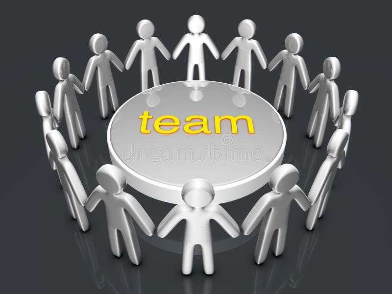 Team stock illustration. Illustration of partner, staff - 40344770