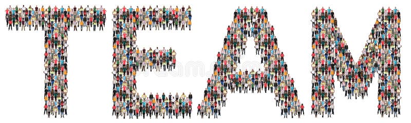 Team Teamwork Success Successful Together Multi Ethnic Group of Stock ...