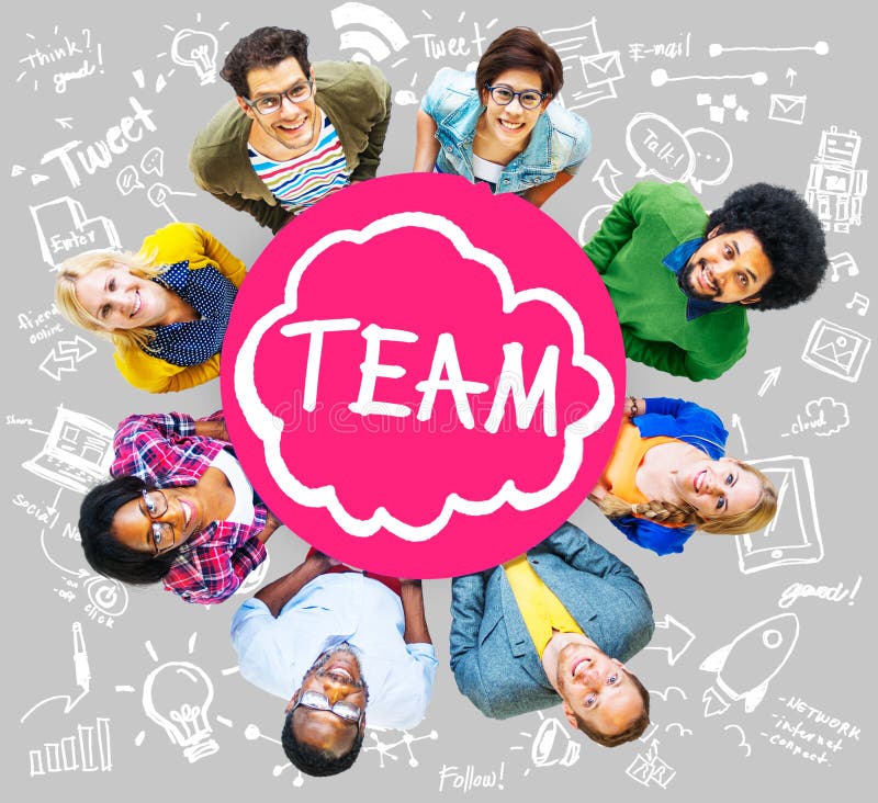 Support Collaboration Assistance Help Motivation Concept Stock Photo ...