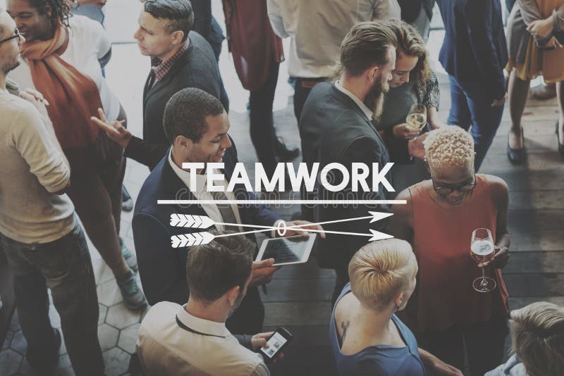Team Teamwork Team-building Synergy Empower Concept Stock Image - Image ...