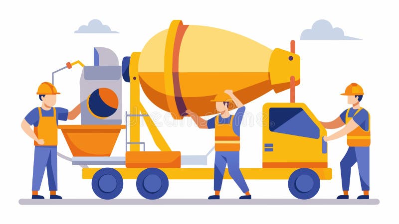 Team of Technicians and Drivers Prepare Car for Start of Formula One ...