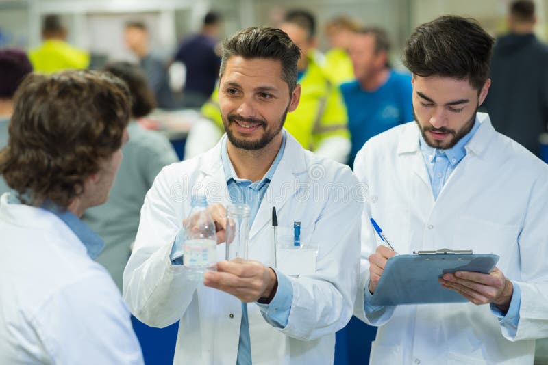 Team Three Young Civil Engineer Stock Photo - Image of negotiating ...