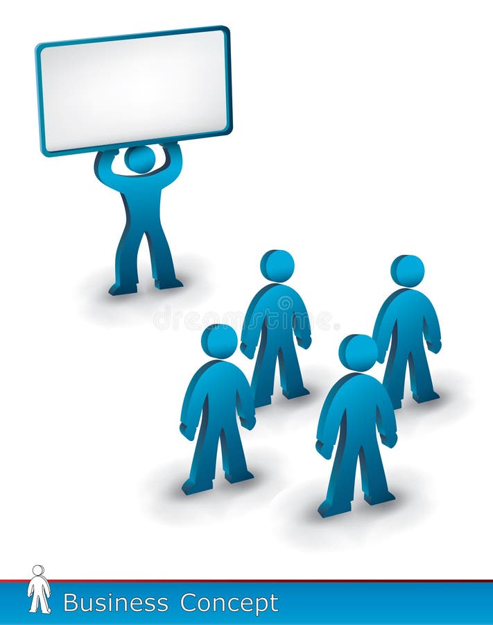 Team training concept stock vector. Illustration of meeting - 17971483