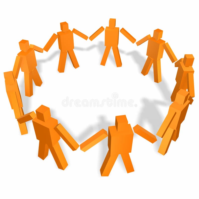 Team union stock illustration. Illustration of square - 1726595