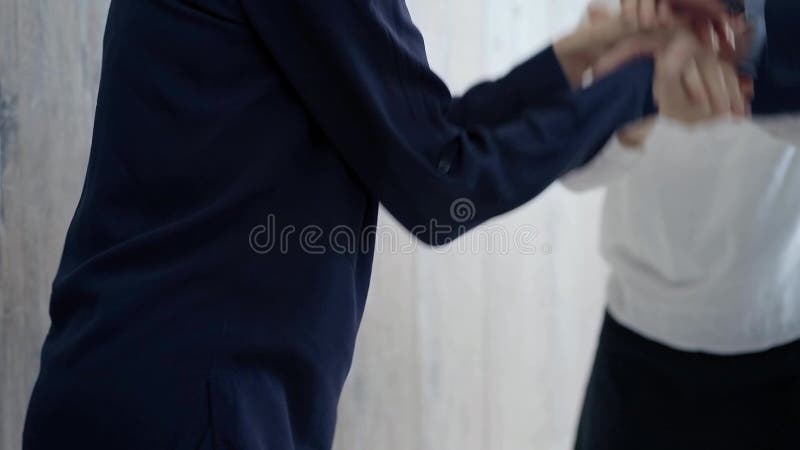 Team Unity - Business Hand Stack. Close-up of a Diverse Team Stacking ...