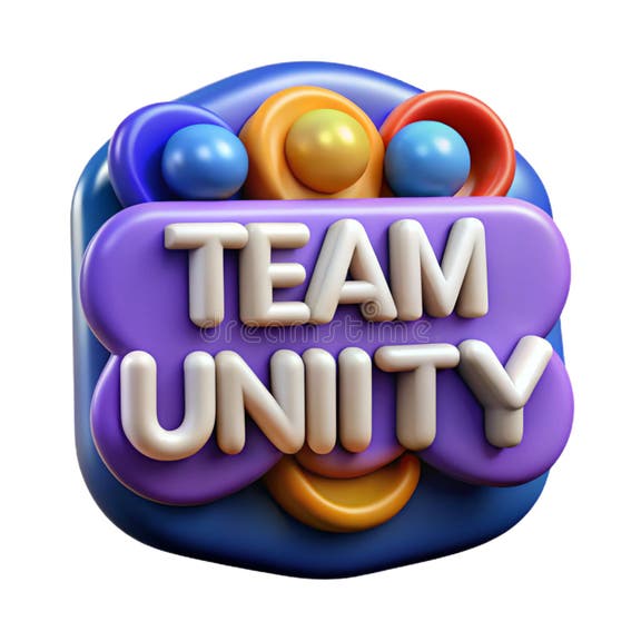 Team Unity 3D Icon stock illustration. Illustration of modern - 358577257