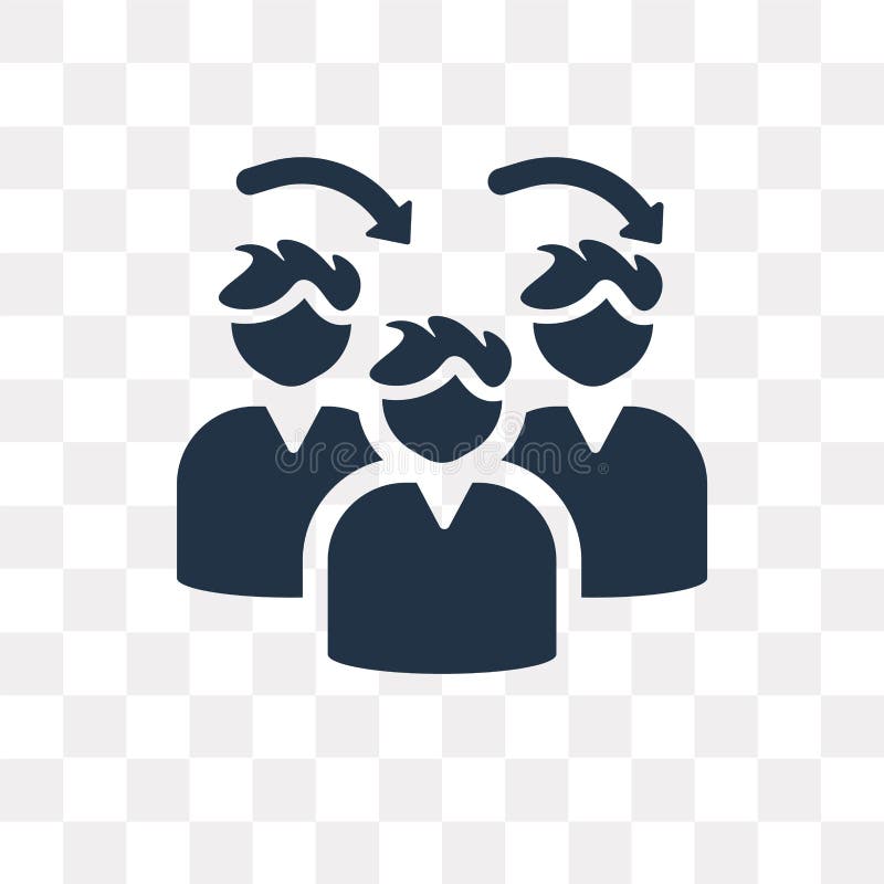 Work Team Vector Icon Isolated on Transparent Background, Work T Stock ...