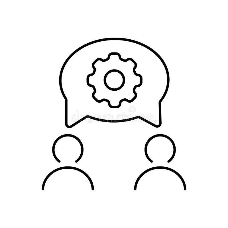 Team Vector Icon Set. Teamwork Illustration Sign Collection ...