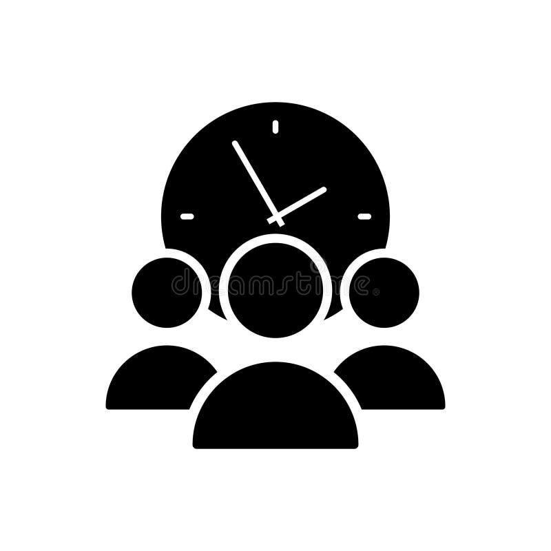 Team Vector Icon Set. Teamwork Illustration Sign Collection ...