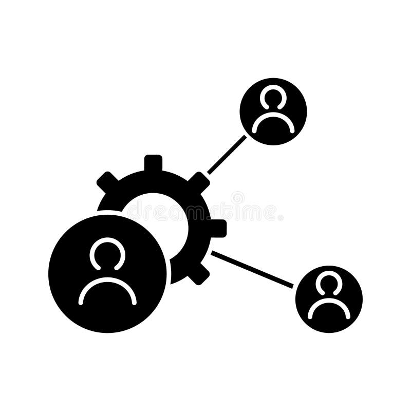 Team Vector Icon Set. Teamwork Illustration Sign Collection ...