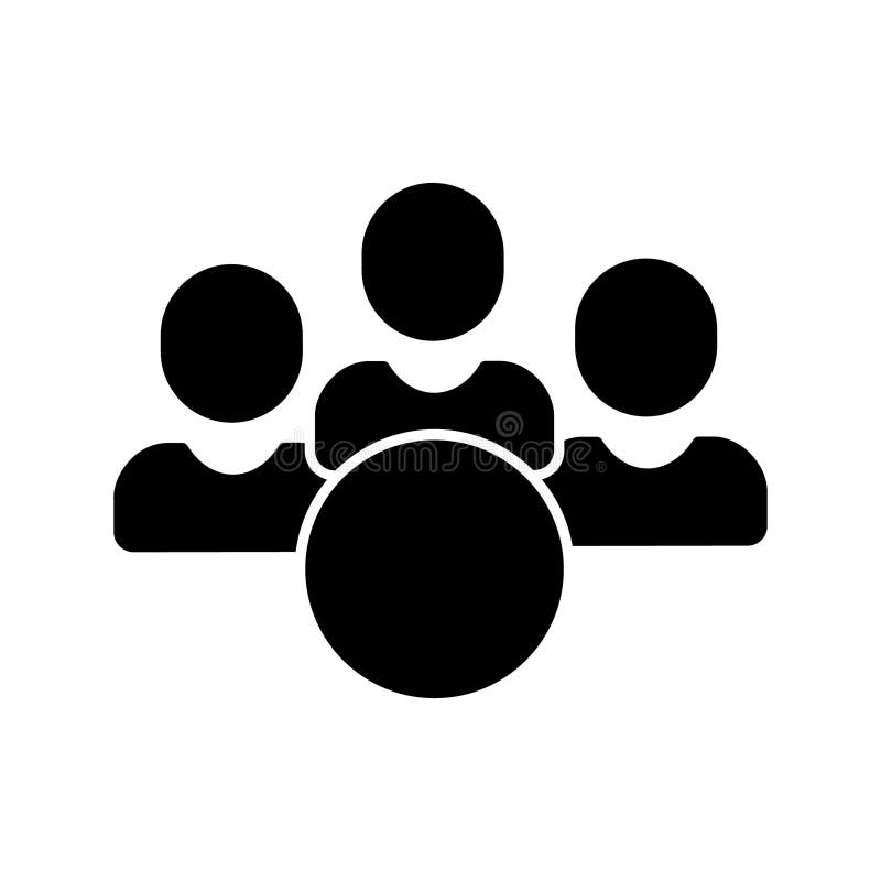 Team Vector Icon Set. Teamwork Illustration Sign Collection ...