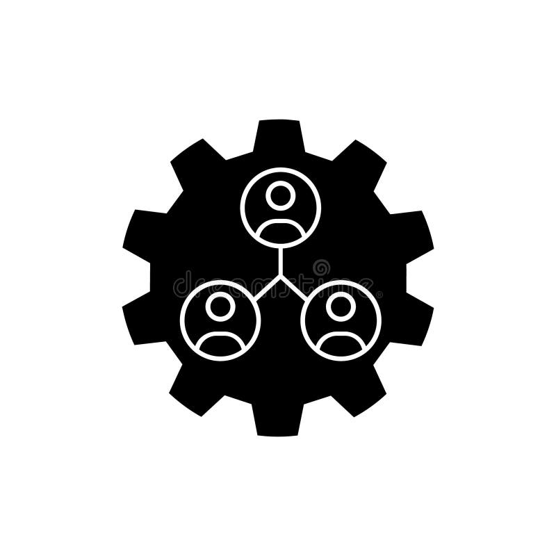 Team Vector Icon Set. Teamwork Illustration Sign Collection ...