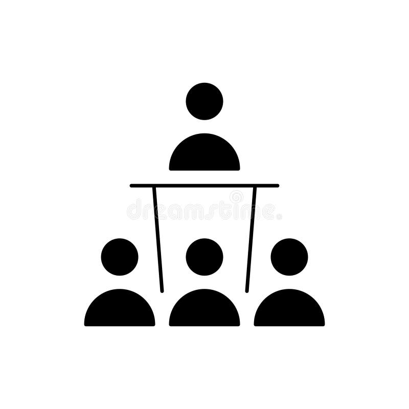 Team Vector Icon Set. Teamwork Illustration Sign Collection ...