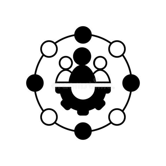 Team Vector Icon Set. Teamwork Illustration Sign Collection ...