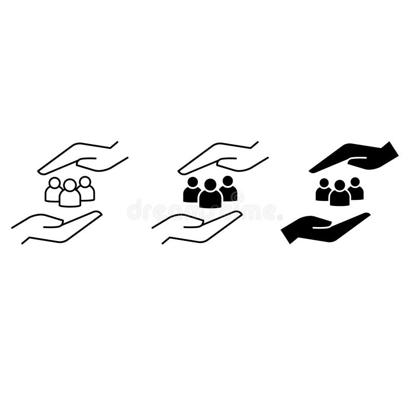 Team Vector Icon Set. Teamwork Illustration Sign Collection. Idea ...