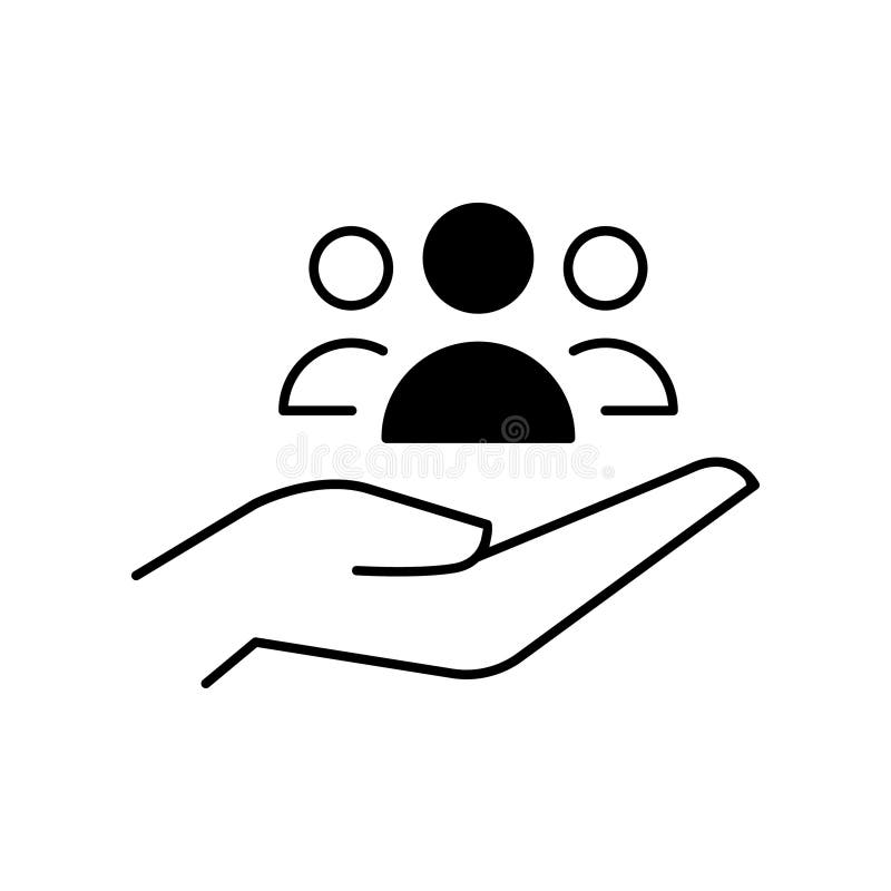 Team Vector Icon. Teamwork Illustration Sign. Development Symbol ...