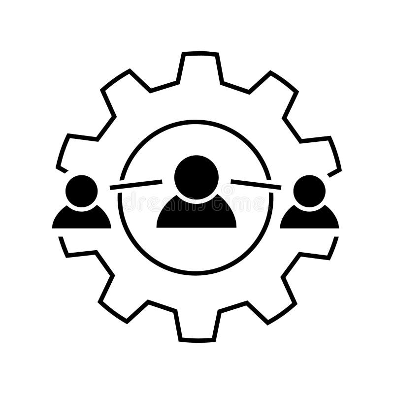 Team Vector Icon. Teamwork Illustration Sign. Development Symbol ...