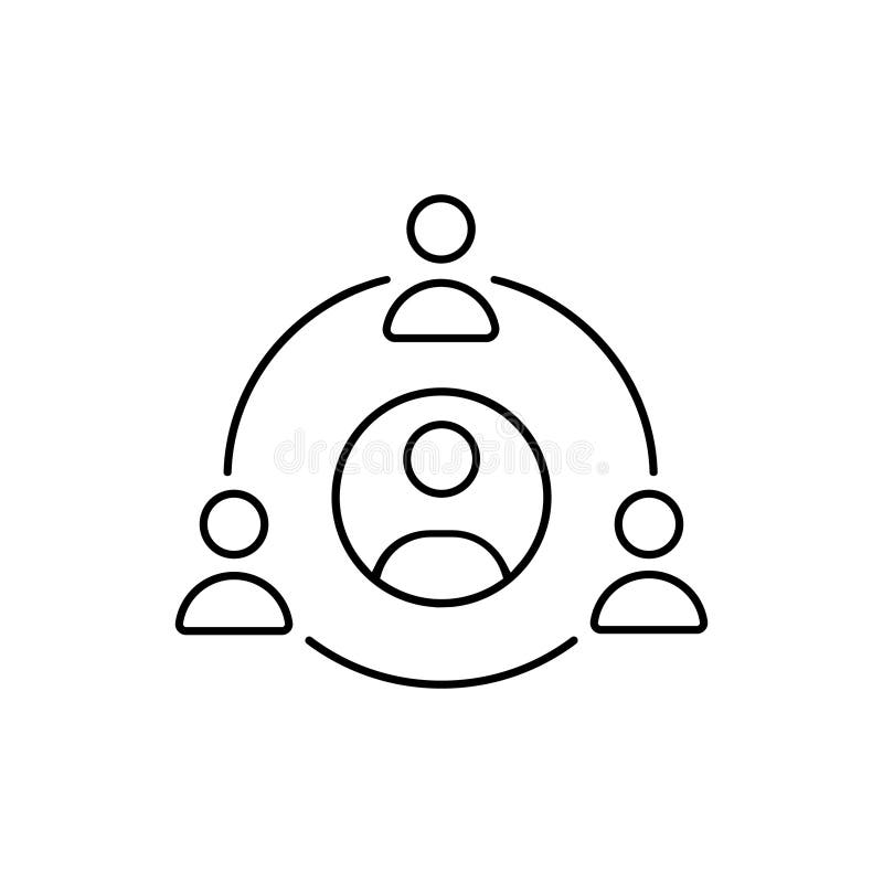 Team Vector Icon . Teamwork Illustration Sign. Development Symbol ...