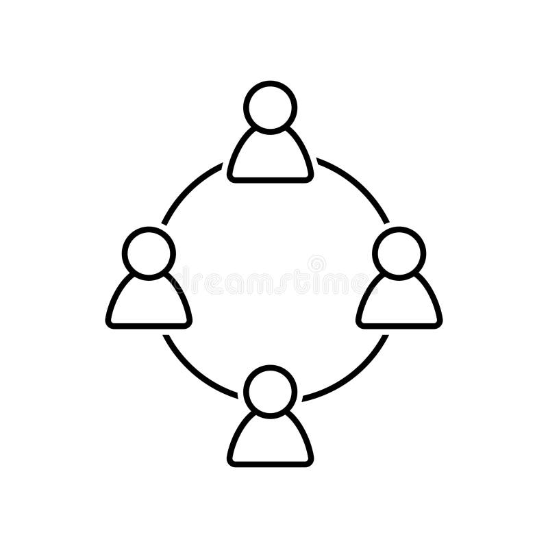 Team Vector Icon . Teamwork Illustration Sign. Development Symbol ...