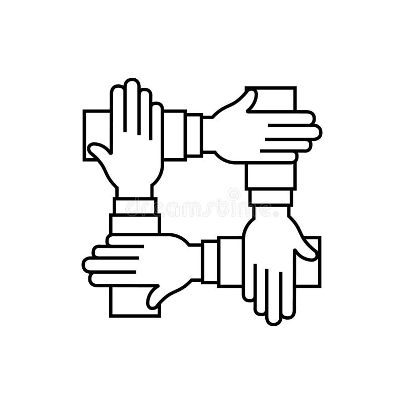 Team Vector Icon . Teamwork Illustration Sign. Development Symbol ...