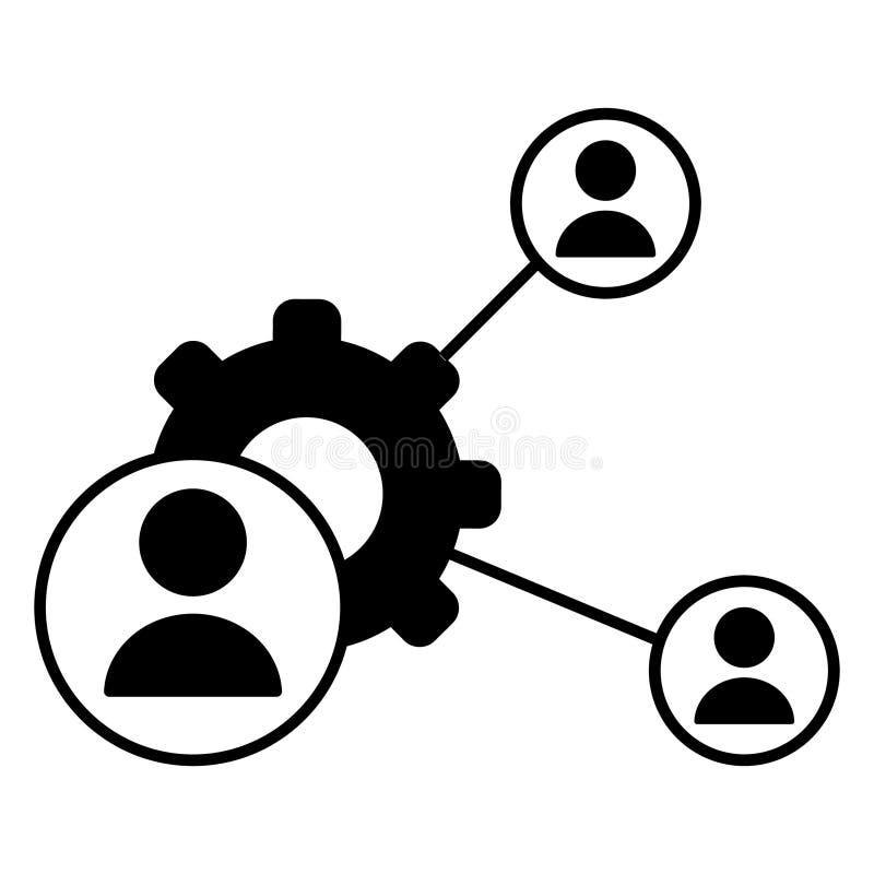 Team Vector Icon. Teamwork Illustration Sign. Development Symbol ...
