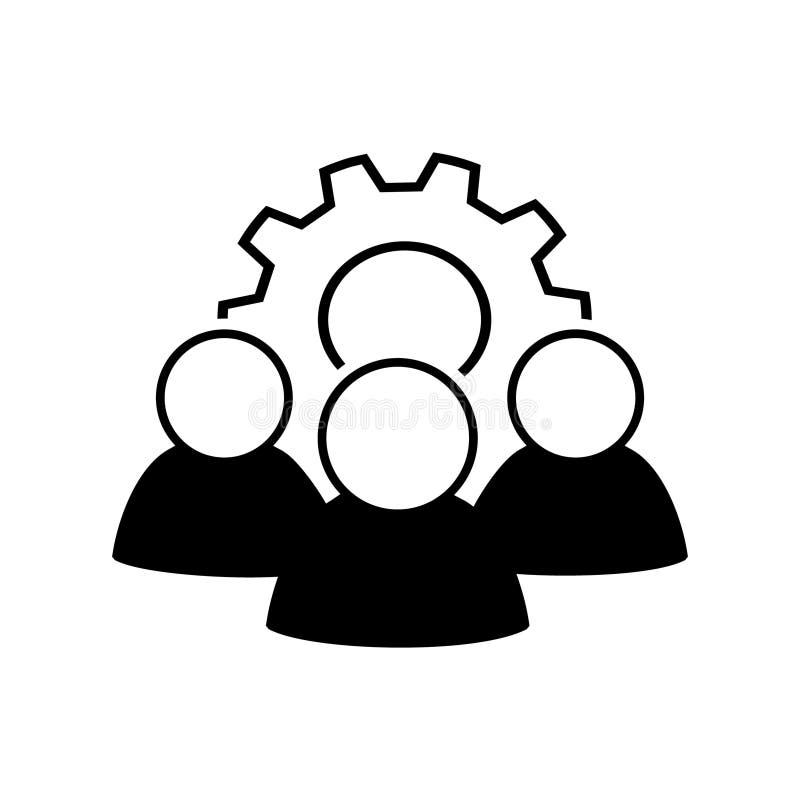 Team Vector Icon. Teamwork Illustration Sign. Development Symbol ...