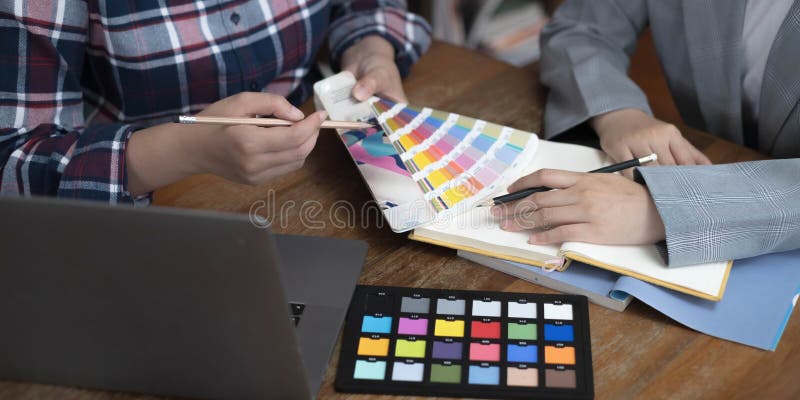 Designer Graphic Creative Creativity Working Together Coloring Using ...